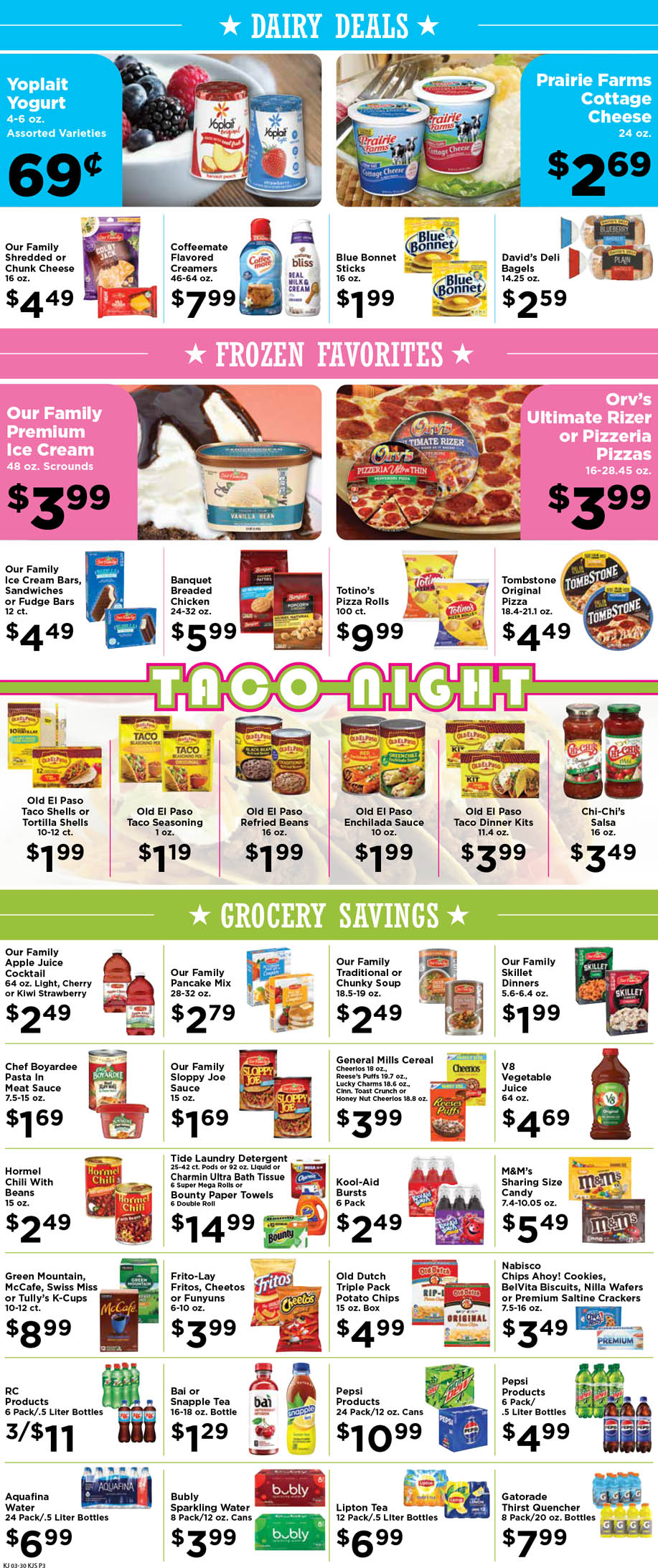 KJ's Fresh Market - Barron Weekly Ad