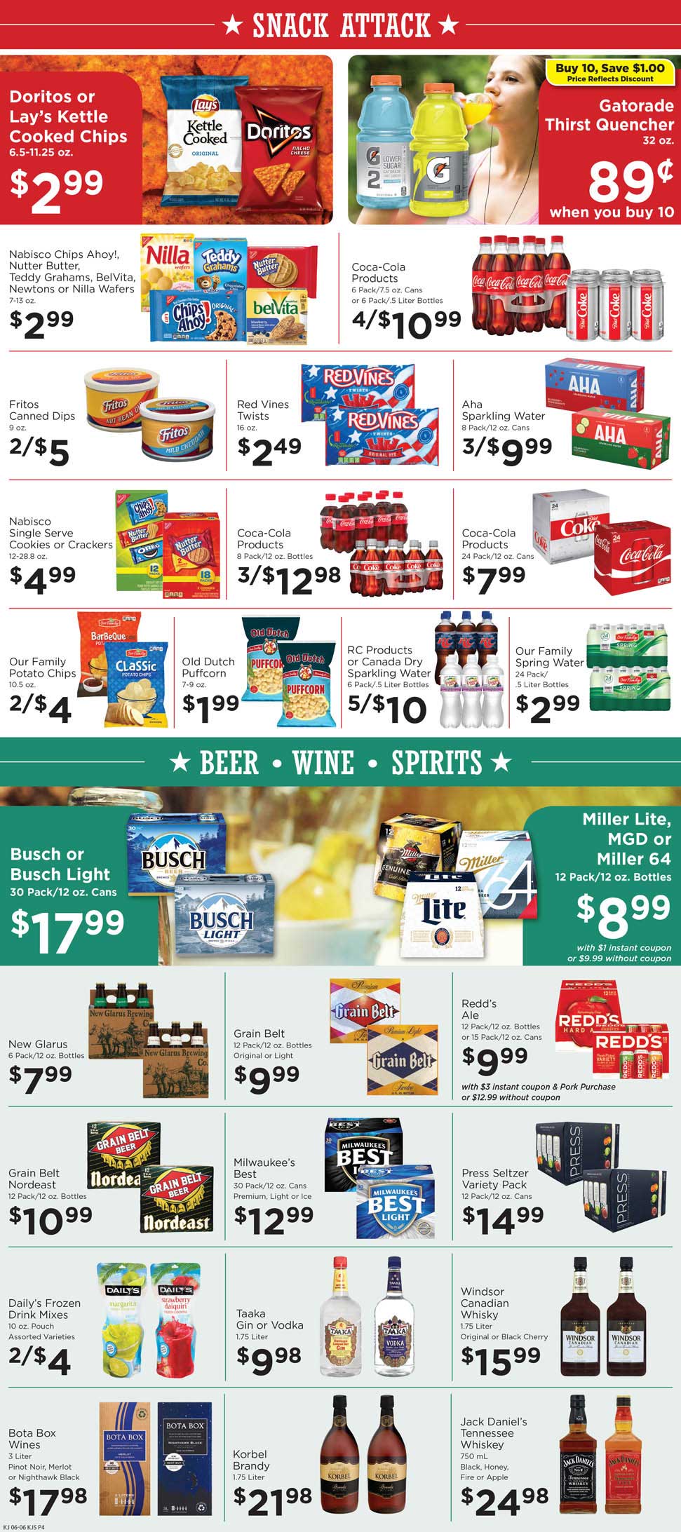 KJ's Fresh Market - Barron Weekly Ad