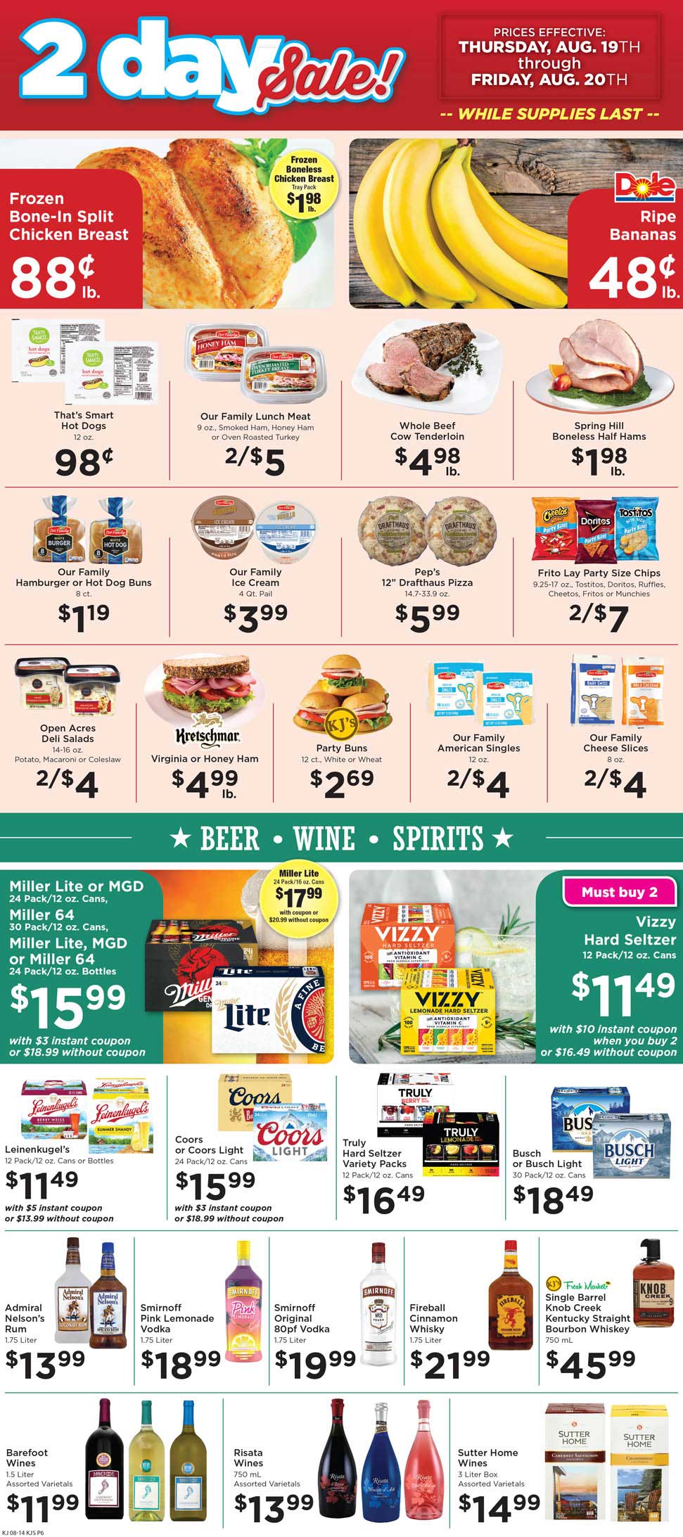KJ's Fresh Market - Barron Weekly Ad