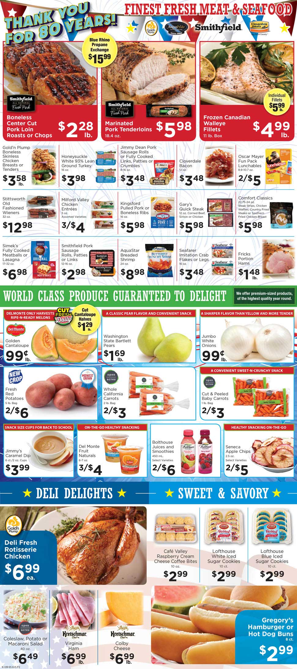 KJ's Fresh Market - Barron Weekly Ad