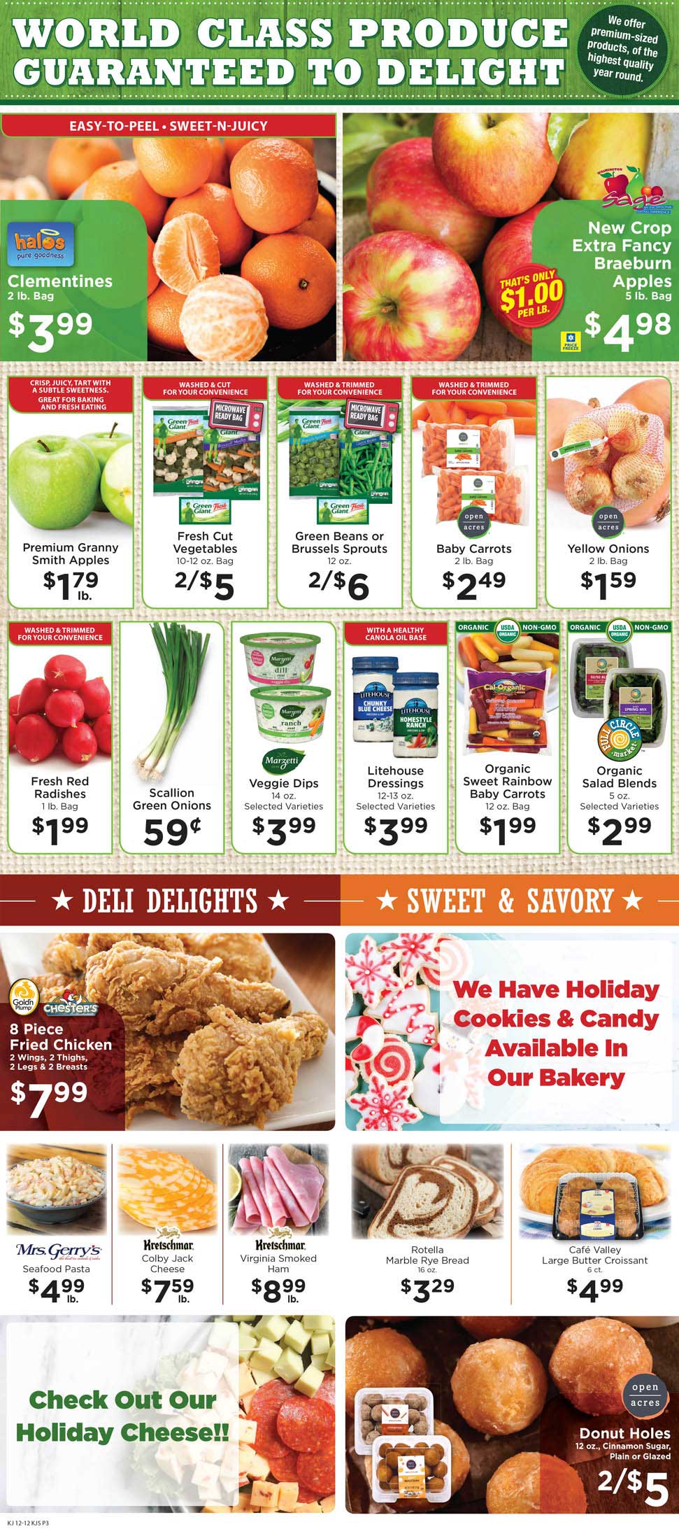 KJ's Fresh Market - Barron Weekly Ad