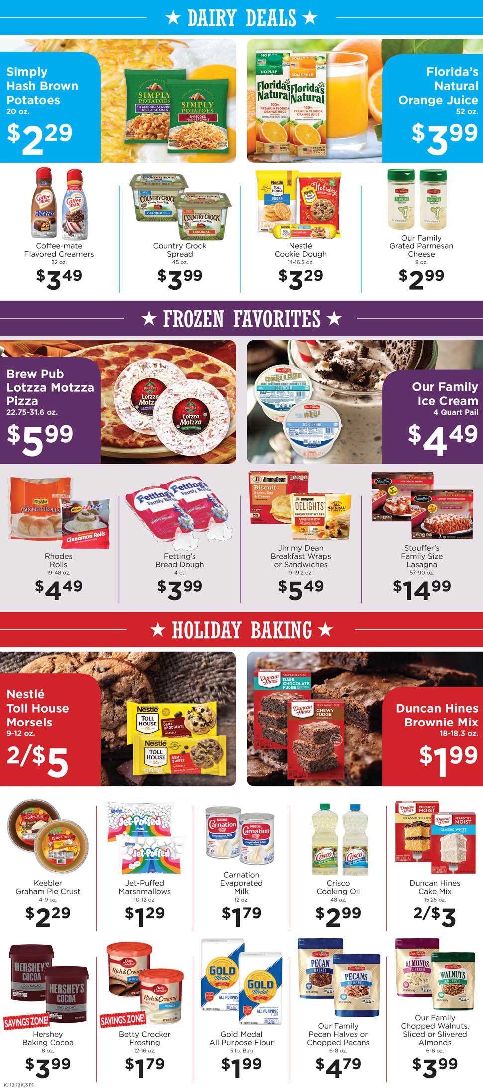KJ's Fresh Market - Barron Weekly Ad