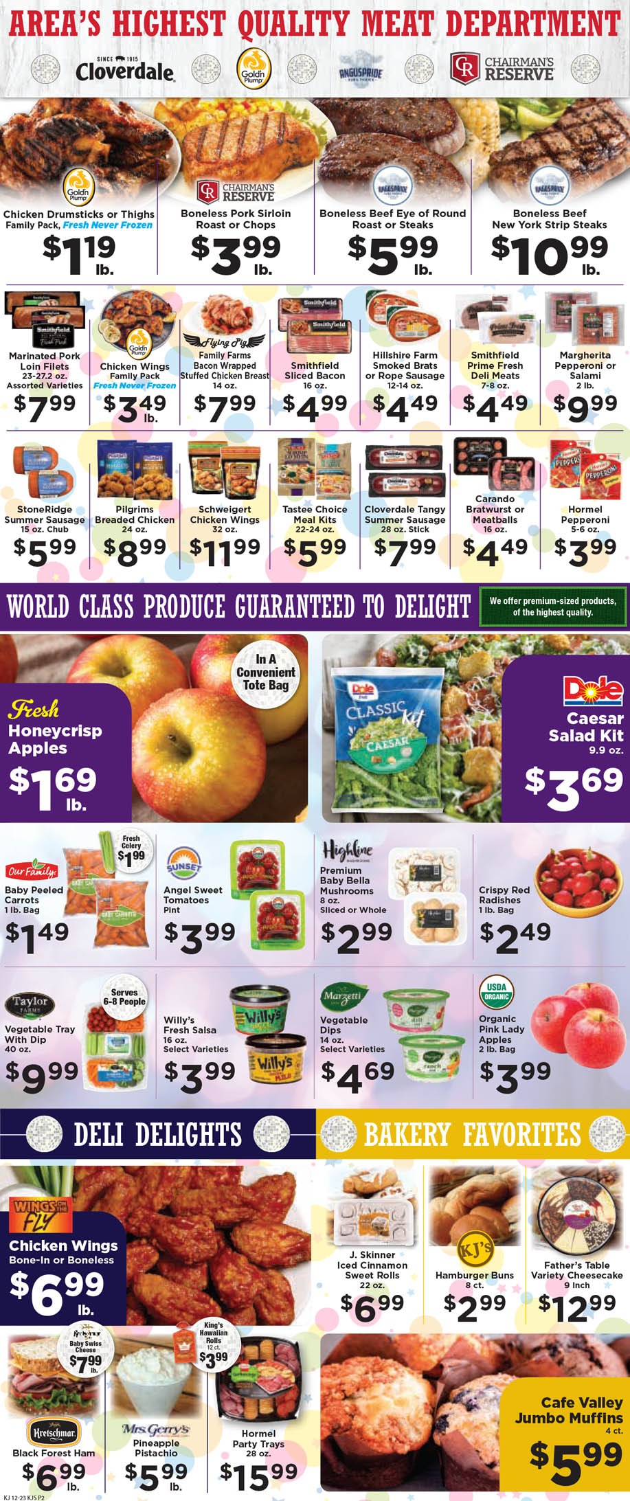 KJ's Fresh Market - Barron Weekly Ad