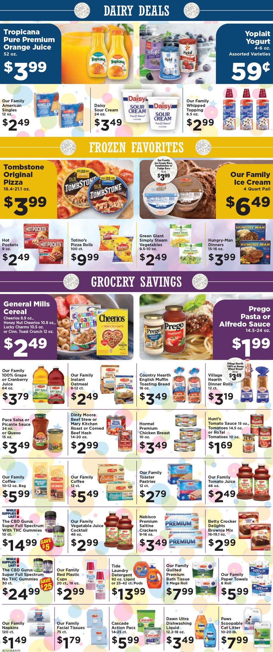 KJ's Fresh Market - Barron Weekly Ad
