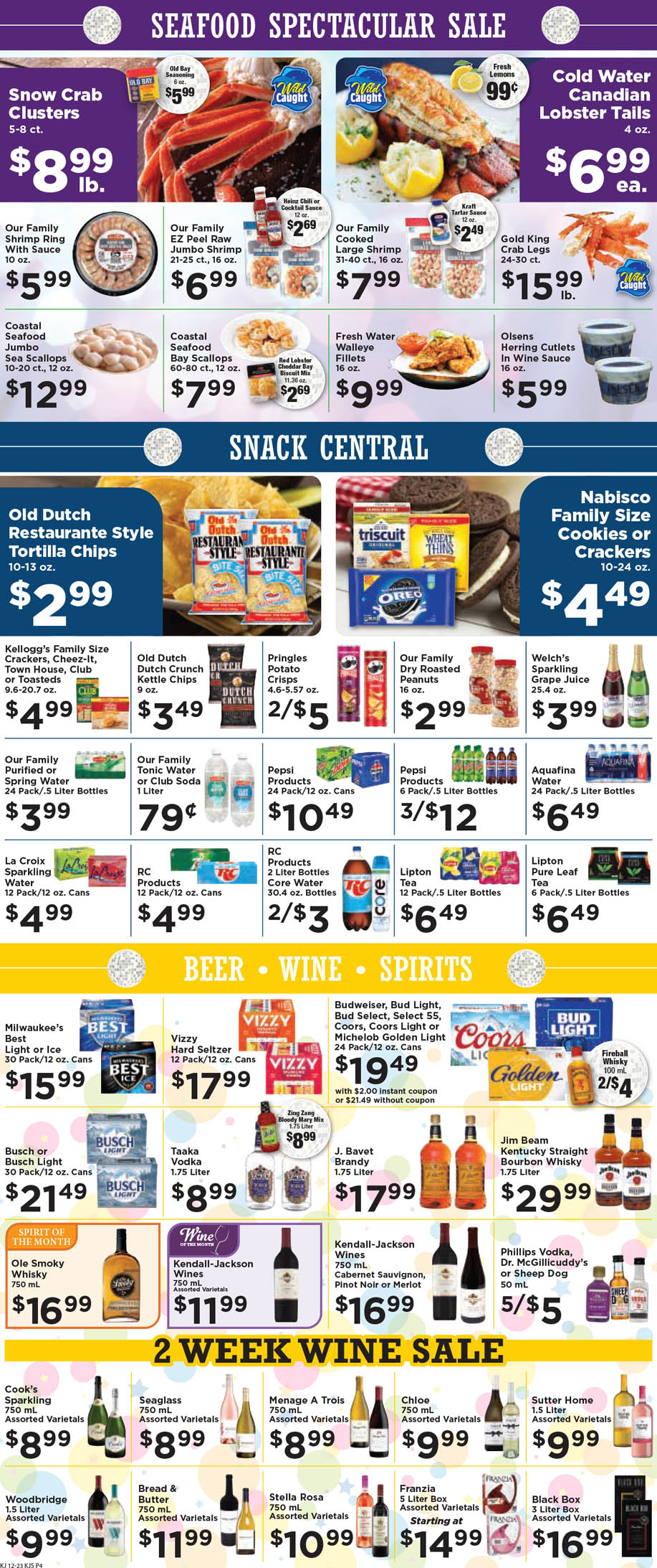 KJ's Fresh Market - Barron Weekly Ad
